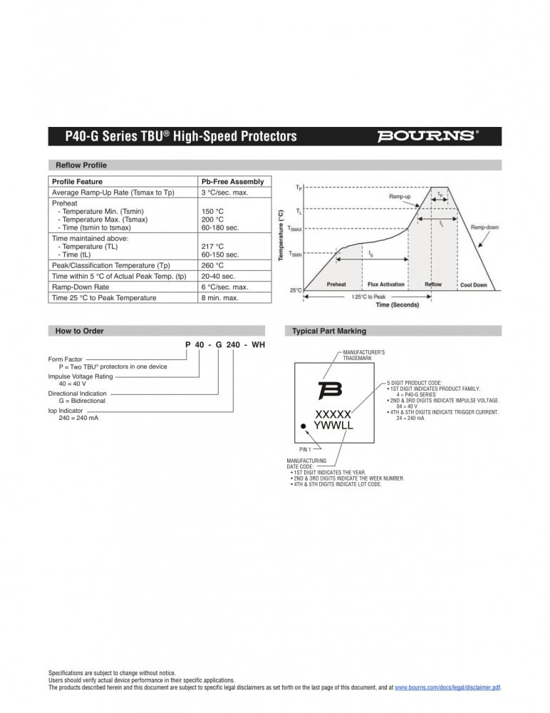 P40-G240-WH datasheet page 5