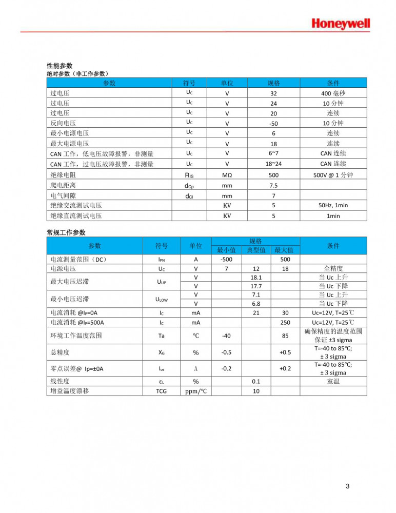 CSNV500M-152G technical document page 3