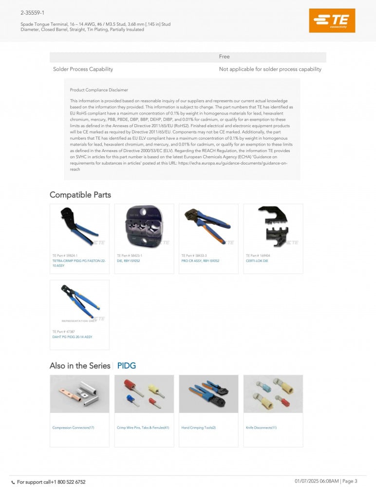 TE Connectivity 2-35559-1 document page 3