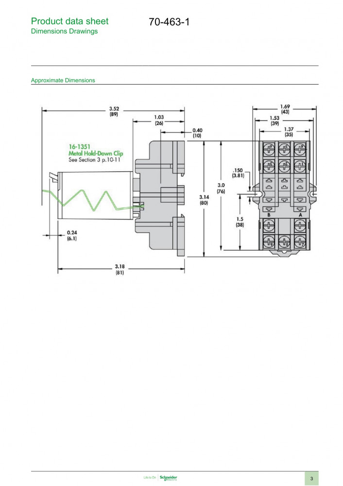 Schneider 704631 technical document page 3