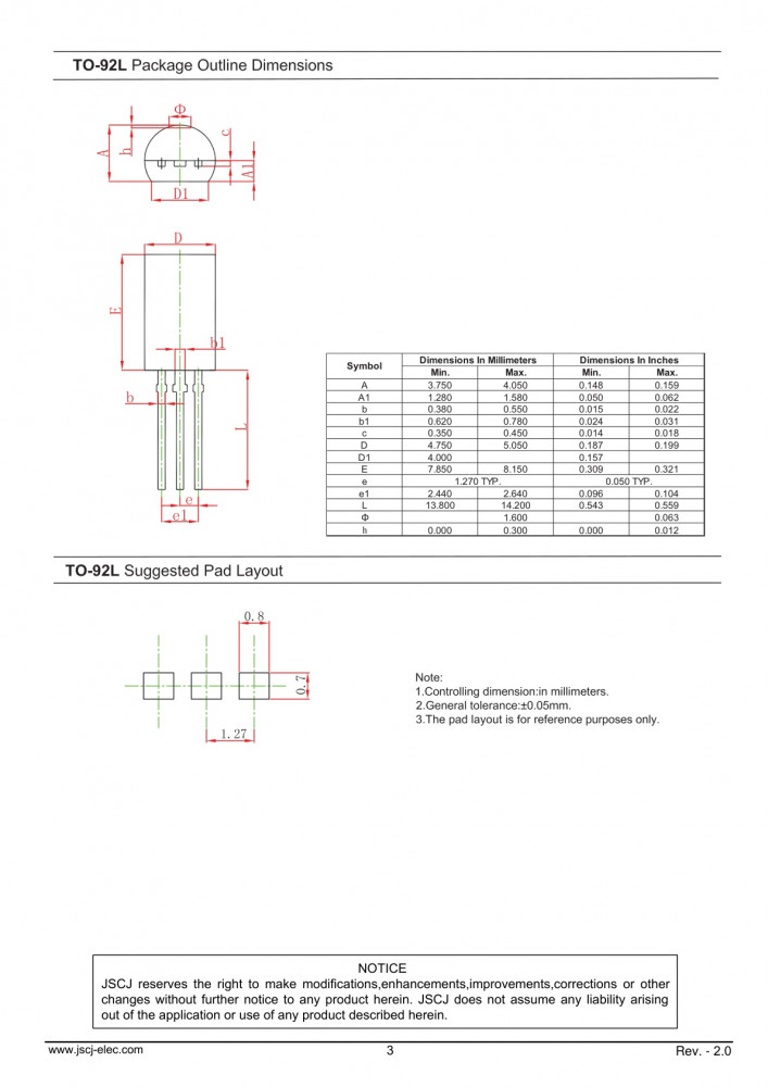 2SB764-TA datasheet page 3
