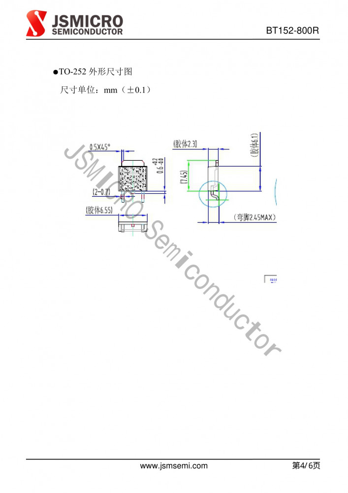 BT152-800R datasheet page 4