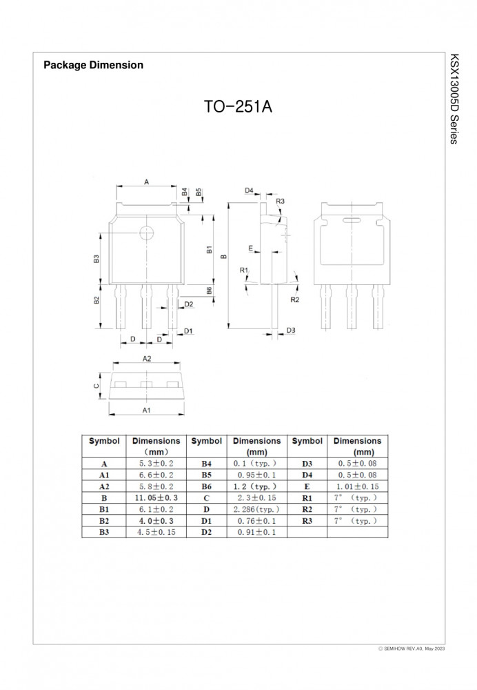 KSH13005DF datasheet page 3