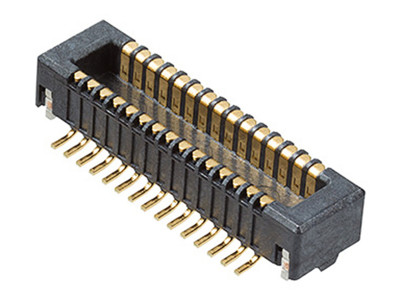 SlimStack Board-to-Board Plug, 0.40mm Pitch, J-Bend Series, 2.00 or 2.30mm Mated Height, 3.40 or 4.20mm Mated Width, 70 Circuits for sale