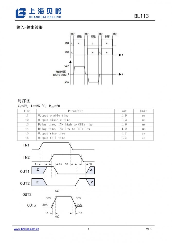 BL113 datasheet page 4