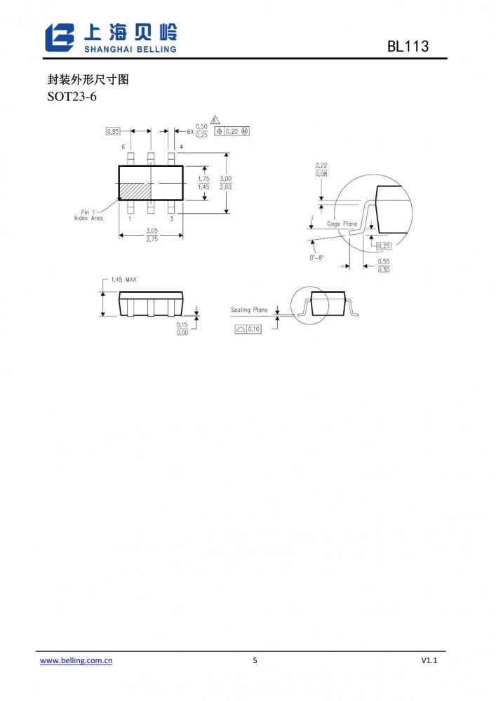 BL113 datasheet page 5