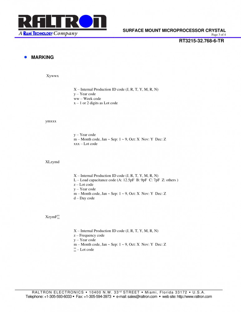 RT3215-32.768-6-TR datasheet page 3