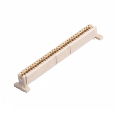 1.27mm Pitch, SEARAY Receptacle, 500 Circuits, 5.00mm Unmated Height, 10 Rows, with Pegs, Solder Charge Lead-Free