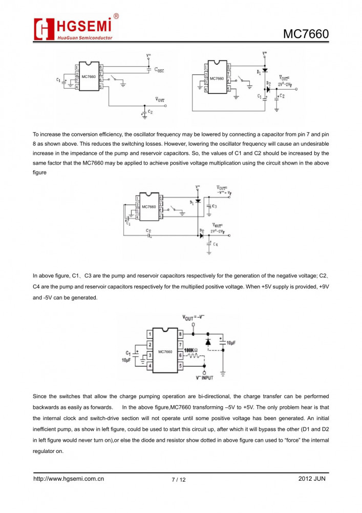 MC7660 datasheet page 7