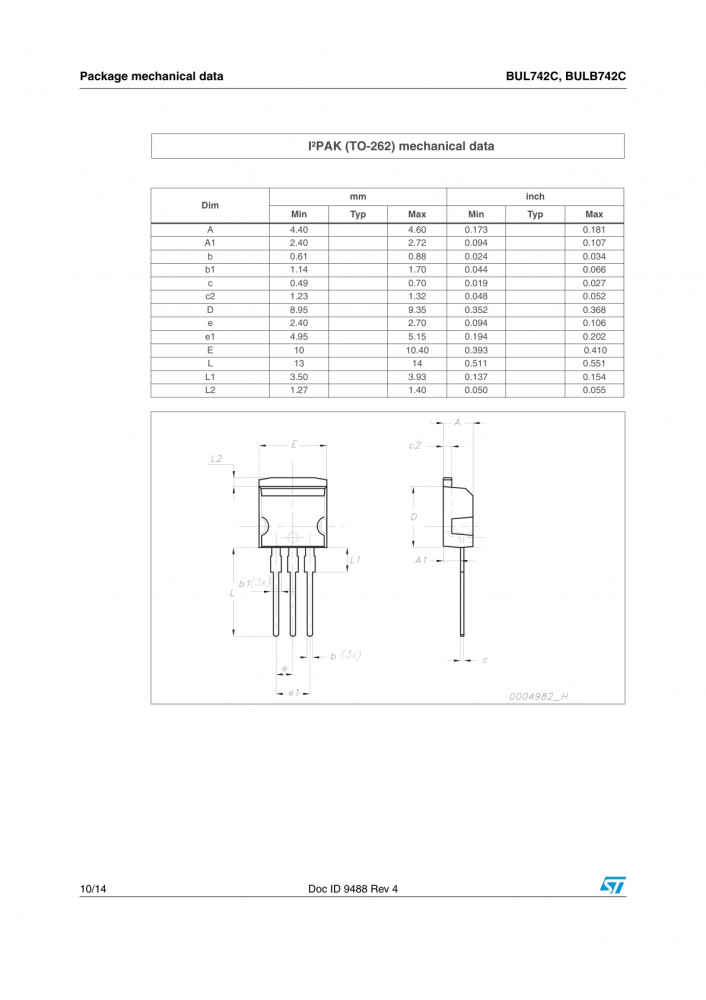 BULB742C datasheet page 10