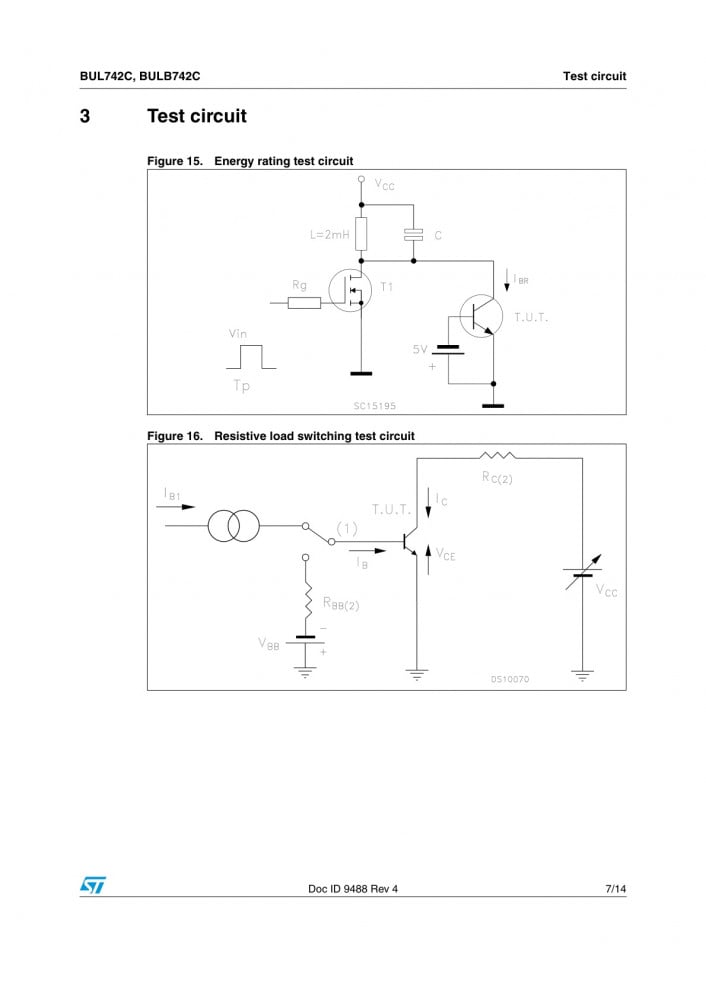 BULB742C datasheet page 7