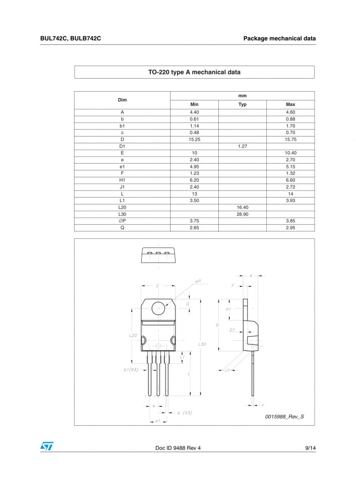 BULB742C datasheet page 9