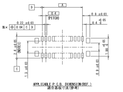 JAE Electronics WP6C-P030VA1-R500 Board-to-Board Mezzanine Connector for sale