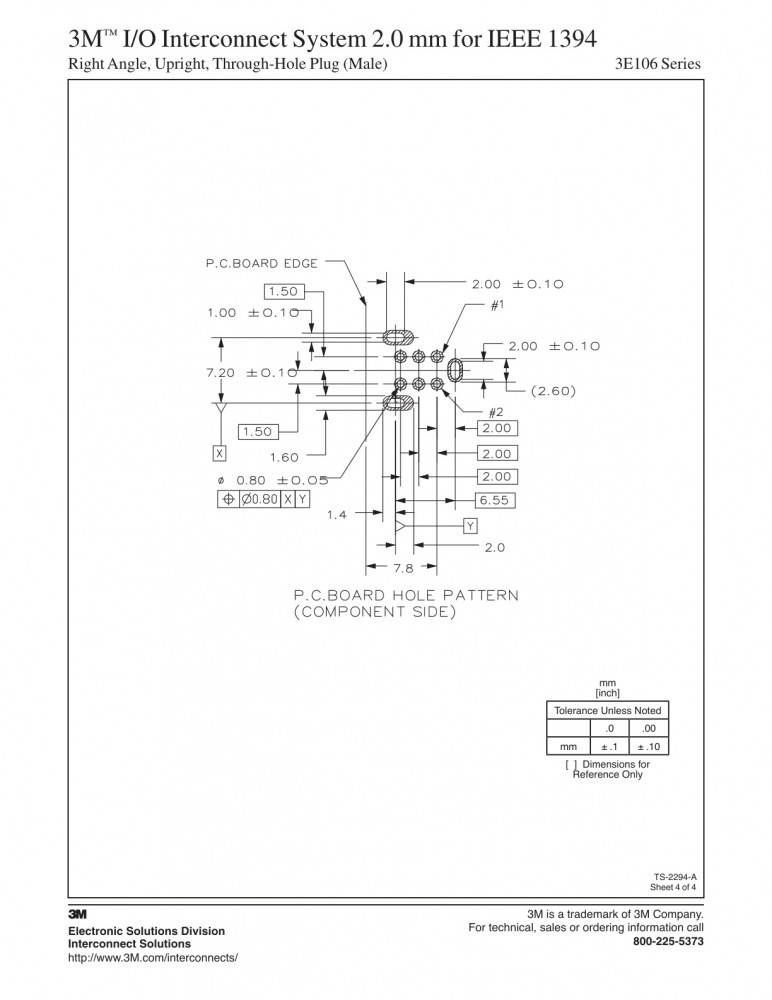 3M 3E106-2230KV technical sheet 4