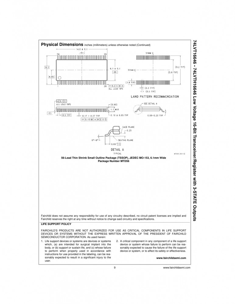 74LVTH16646 datasheet page 10