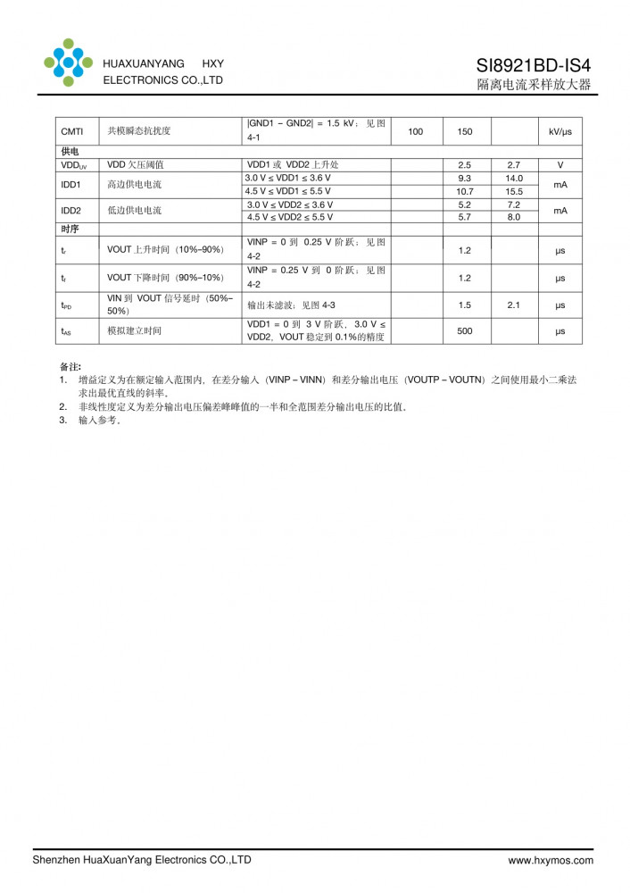 SI8921BD-IS4 datasheet page 6