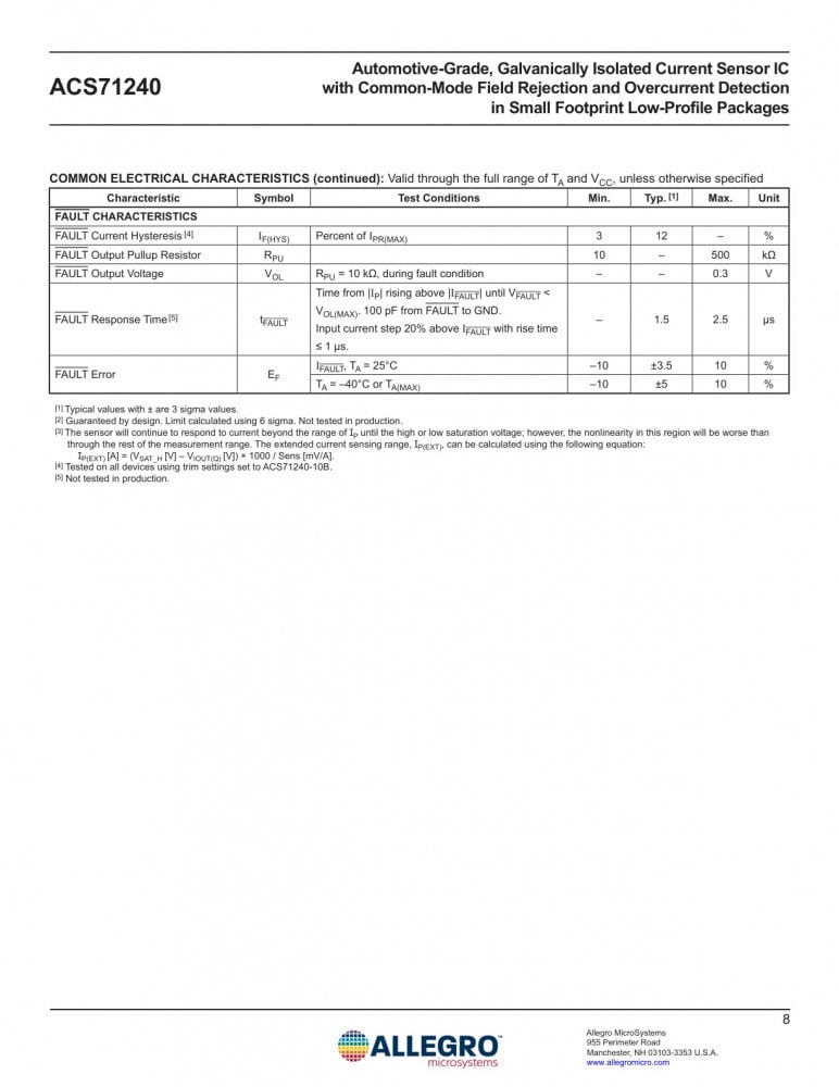 ACS71240 datasheet page 8