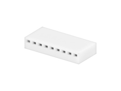 KK 3.96mm Crimp Terminal Housing, Use With Trifurcon Terminals, 4 Circuits, Natural