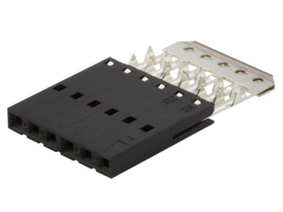 SL Single Row, Female, Version C Receptacle, Tin (Sn) Plating, 12 Circuits