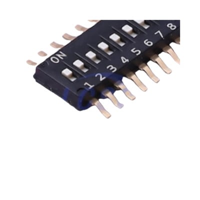 Diptronics DHN-08F-T-V-T/R DIP Switch