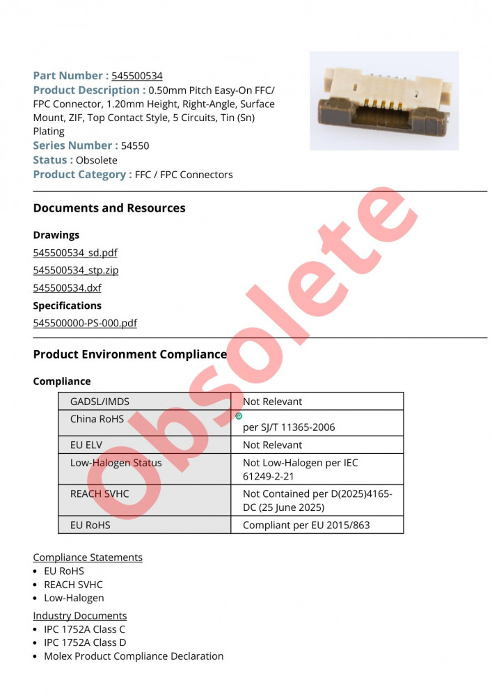 545500534 technical document page 1