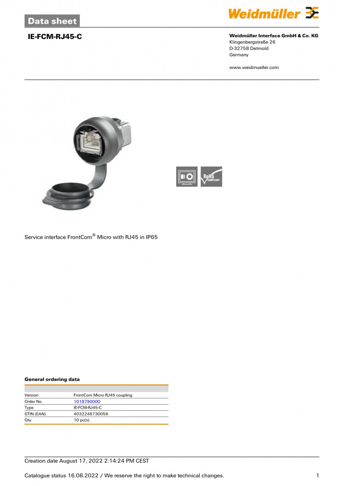 1018790000 technical document page 1