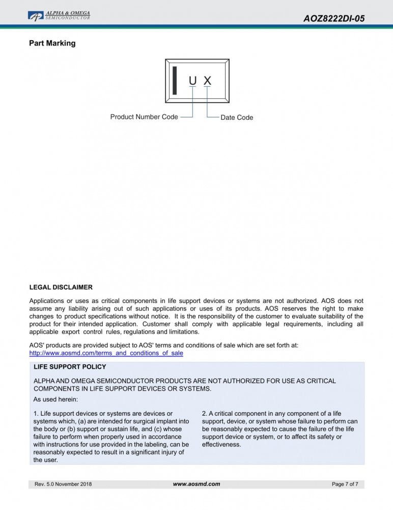 AOZ8222DI-05 datasheet page 7