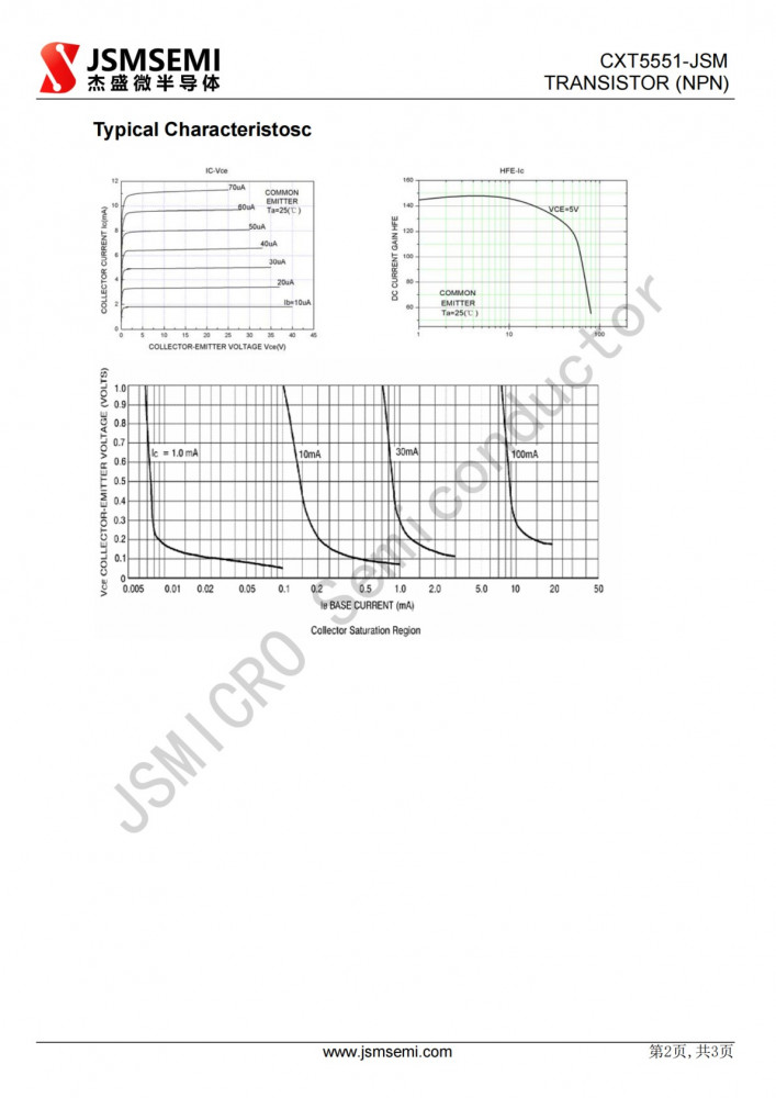 CXT5551-JSM datasheet page 2