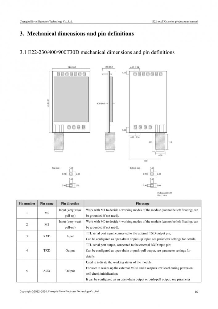 E22-400T30S manual page 10