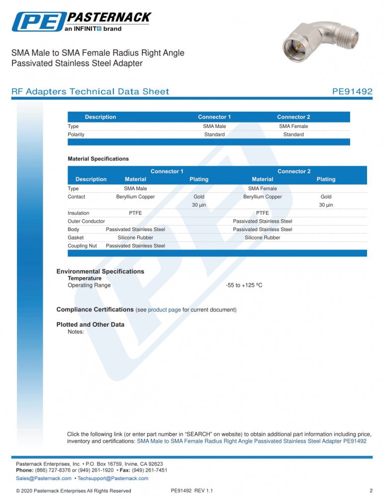 PE91492 datasheet page 2