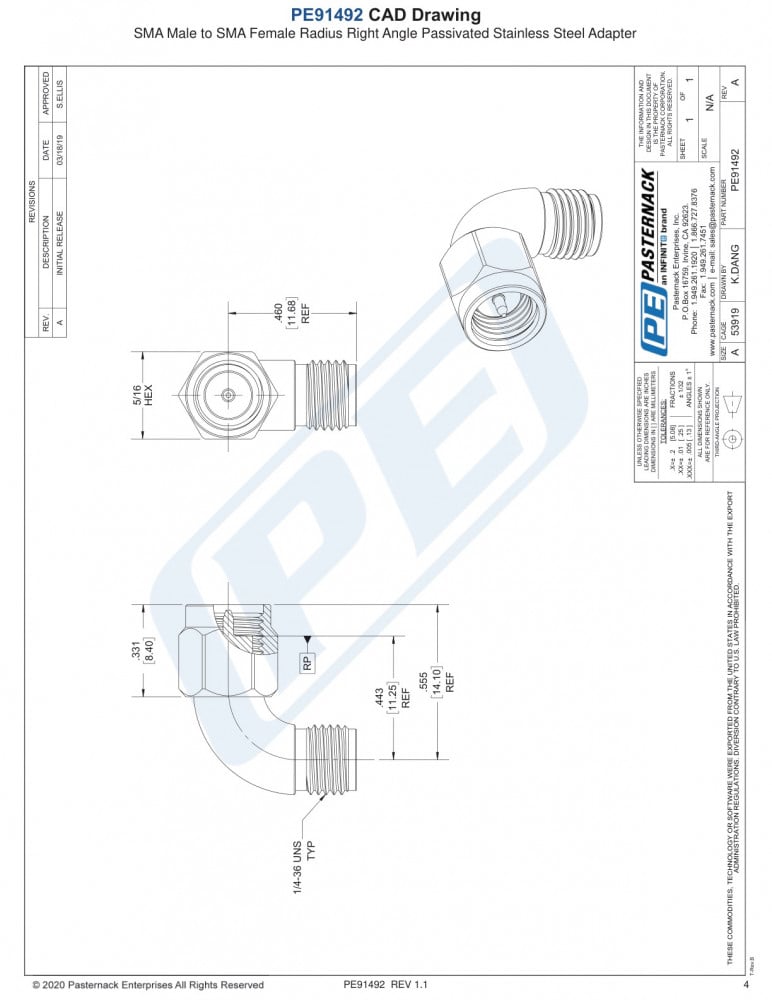 PE91492 datasheet page 4