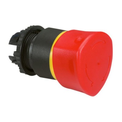 Osmoz non Illuminated stay-put mushroom head - push-turn emergency stop - red Ø40 for sale