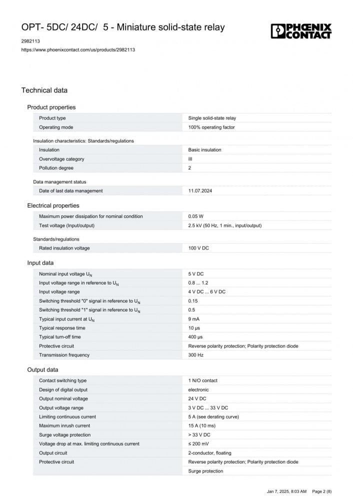 2982113 technical document page 2