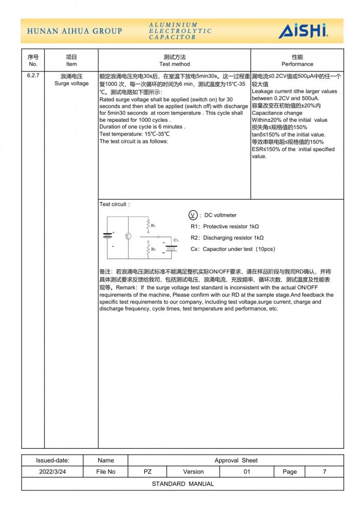AISHI PZ specification page 7