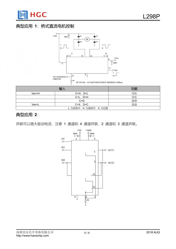 L298P datasheet page 5