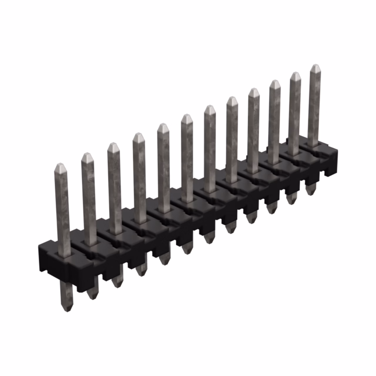 KK 396 Breakaway Header, Vertical, 12 Circuits, Matte Tin (Sn) Plating for sale