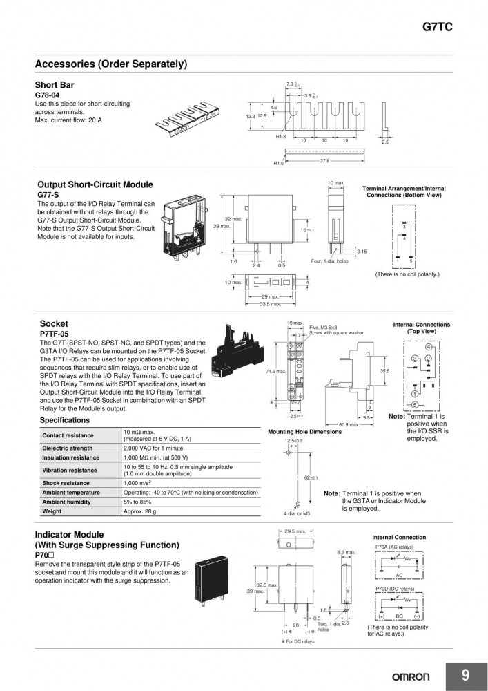 G7TC technical document page 9