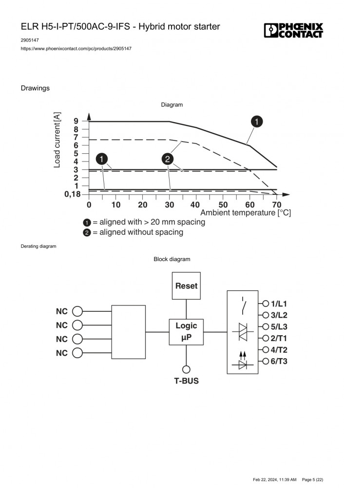 Phoenix Contact 2905147 technical document page 5