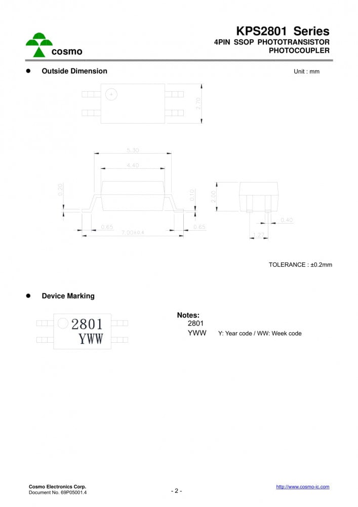KPS28010ATLD datasheet page 2