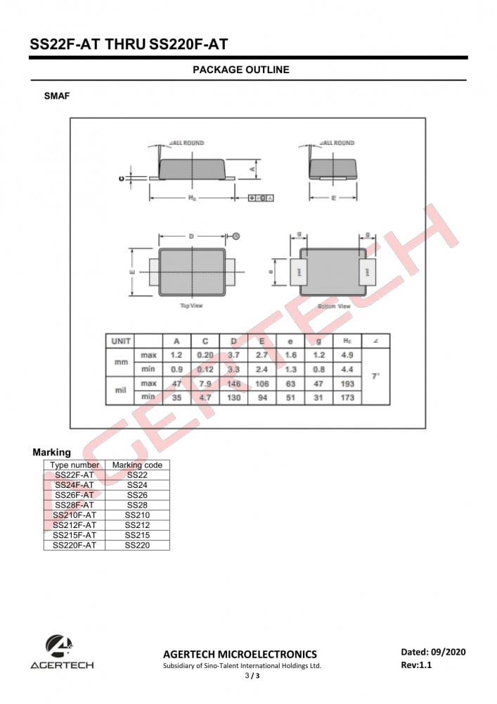 SS24F-AT datasheet page 3