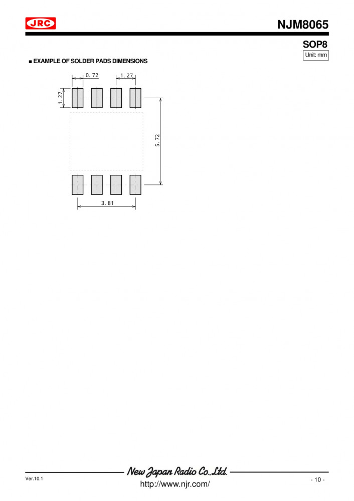NJM8065M-TE2 datasheet page 10