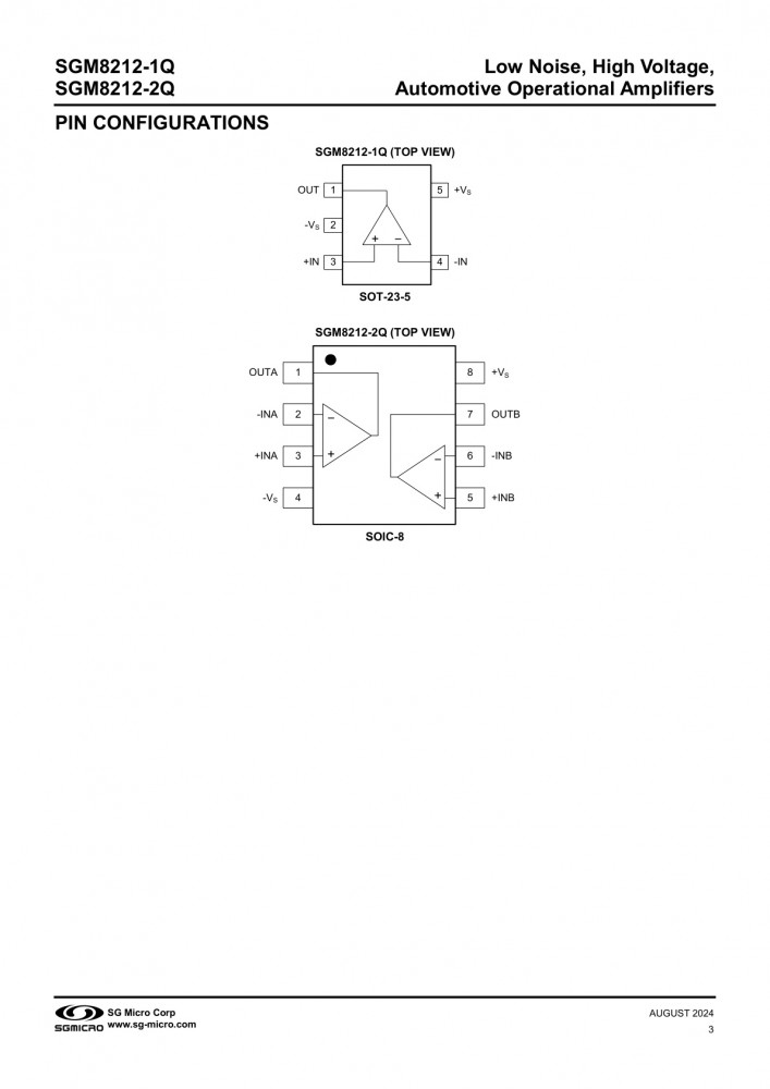 SGM8212-1Q document page 3