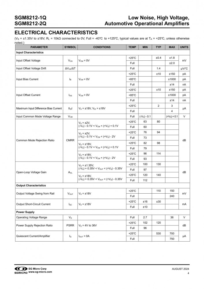 SGM8212-1Q document page 4
