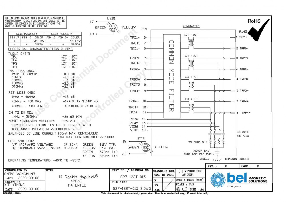 G27-122T-015 technical drawing page 1