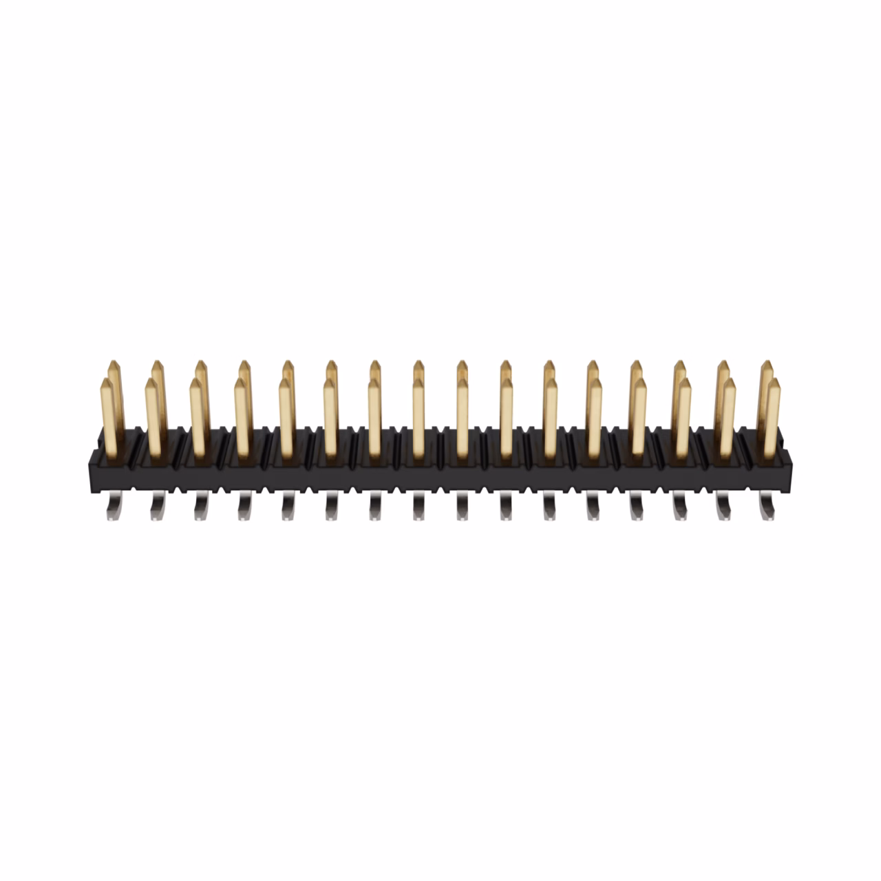 Milli-Grid Header, Vertical, Surface Mount, 32 Circuits, 0.38µm Gold (Au) Plating, Mating Pin Length 3.80mm, Tape and Reel, Lead-Free for sale