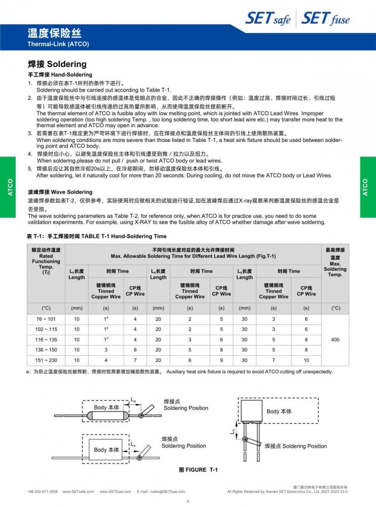 SETsafe SETfuse TK102 technical document page 9