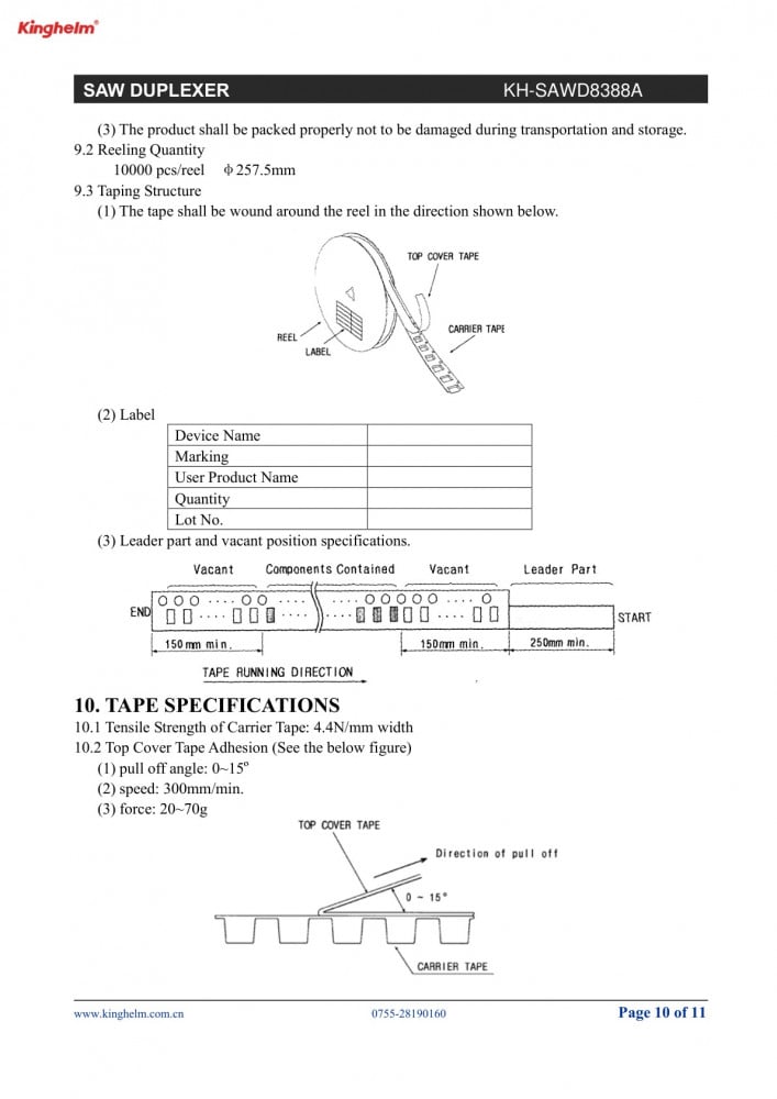 KH-SAWD8388A specification page 10