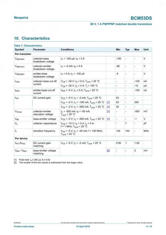 BCM53DSF datasheet page 6