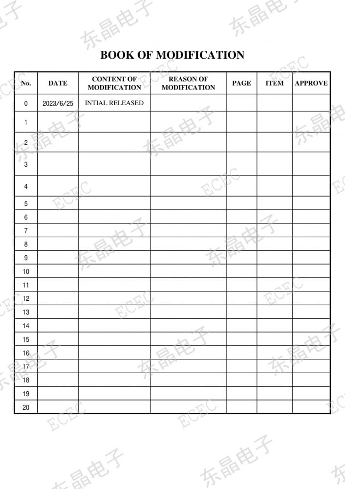 B16000J157 specification page 2