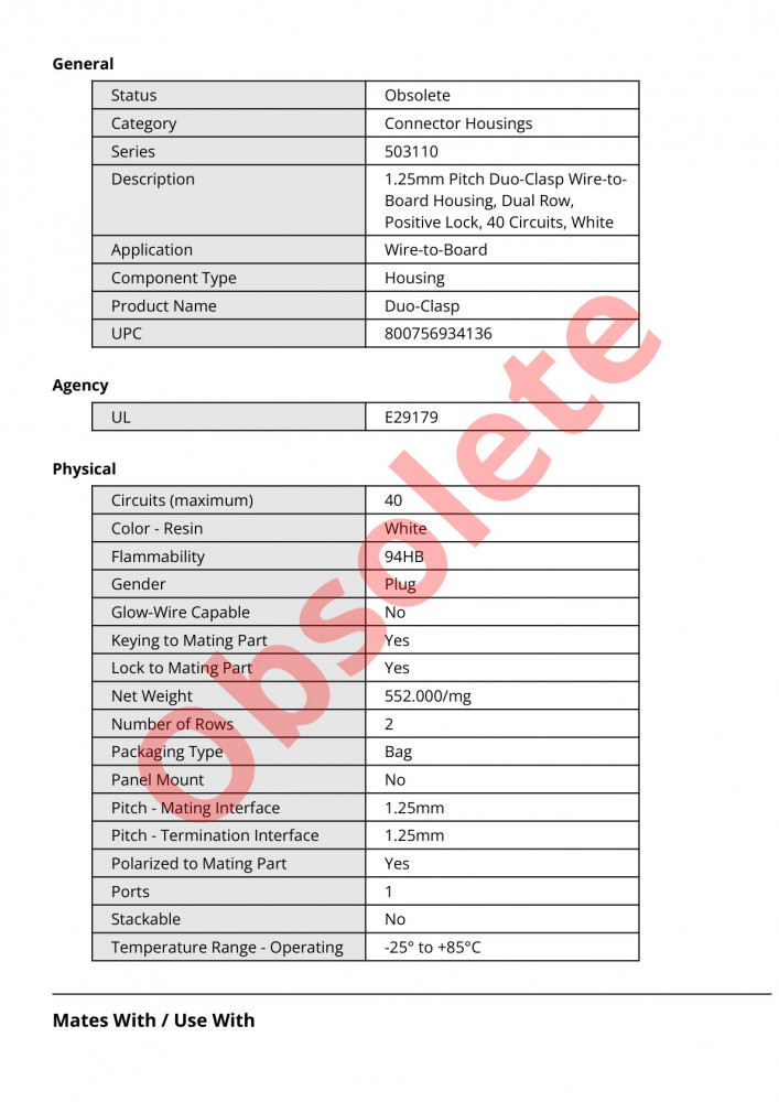 Product document image, page 2